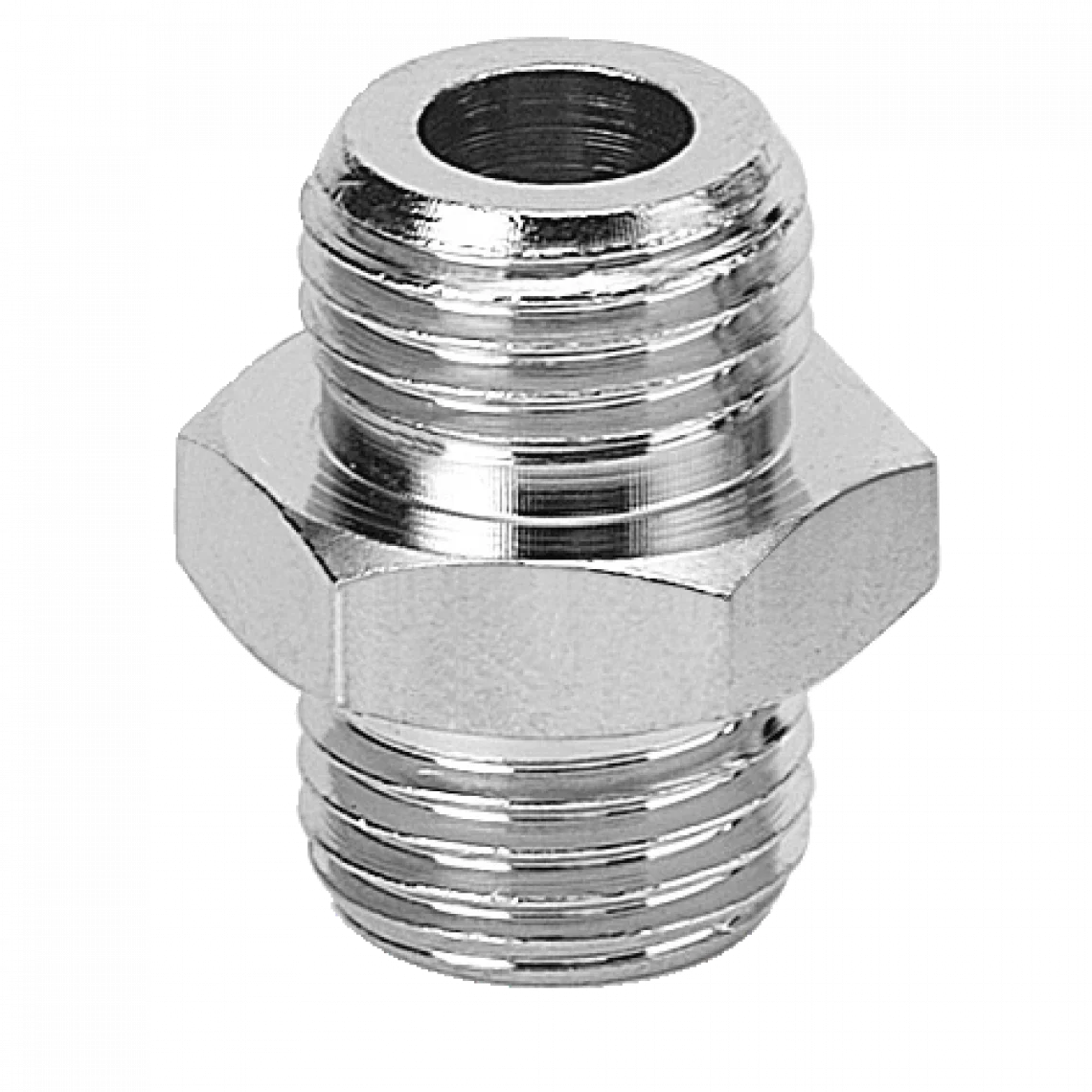 Mamelon double cylindrique - Filetage mâle G 1/2 Filetage mâle G 3/4