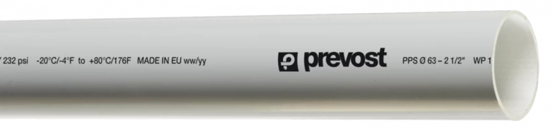 PPS - Tubes aluminium gris pour application vide Tube Ø ext. = 160 Long ...