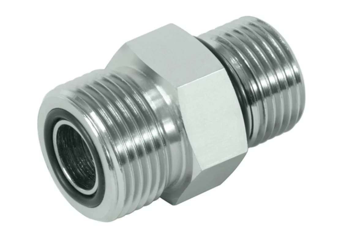 Unions mâle ORFS 11/16" - mâle SAE 7/16"